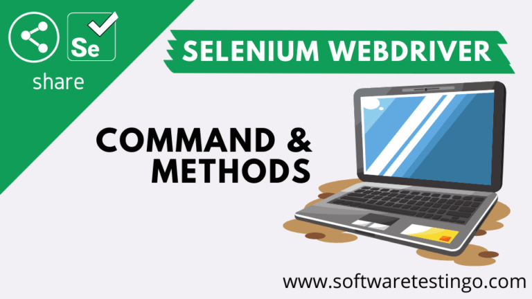 Selenium Webdriver Commands Methods Example Program 2024