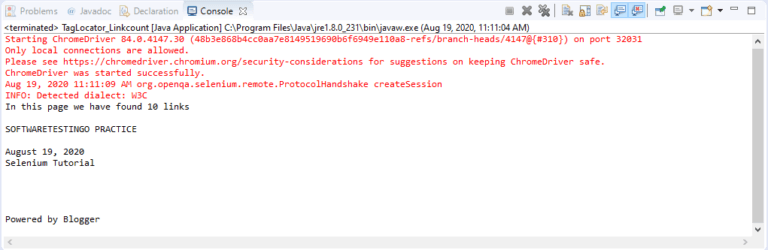 Tag Name Locator In Selenium With New Best Example 2024
