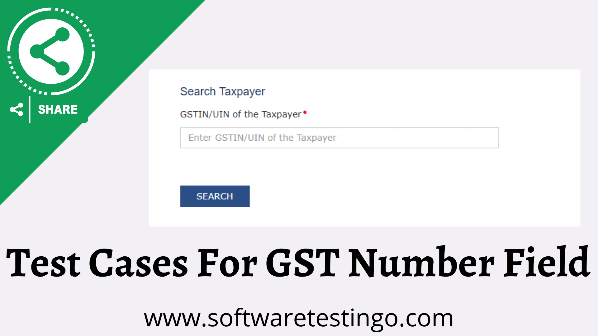 Test Cases For Name Field Text Field GST Username Field 2026