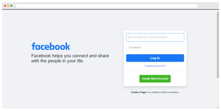 Test Cases For Facebook Login Page Example [ 2023 ]