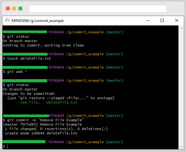 How To Delete File On Git Removing Files From Repository Using Webomate 