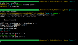 Git History Command File Commits Branch With Example 2022