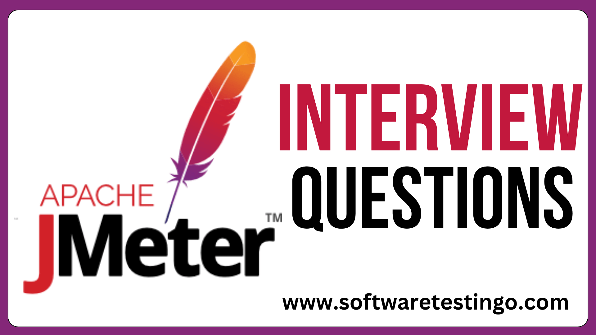 Jmeter Load Testing Selenium Interview Questions 2024