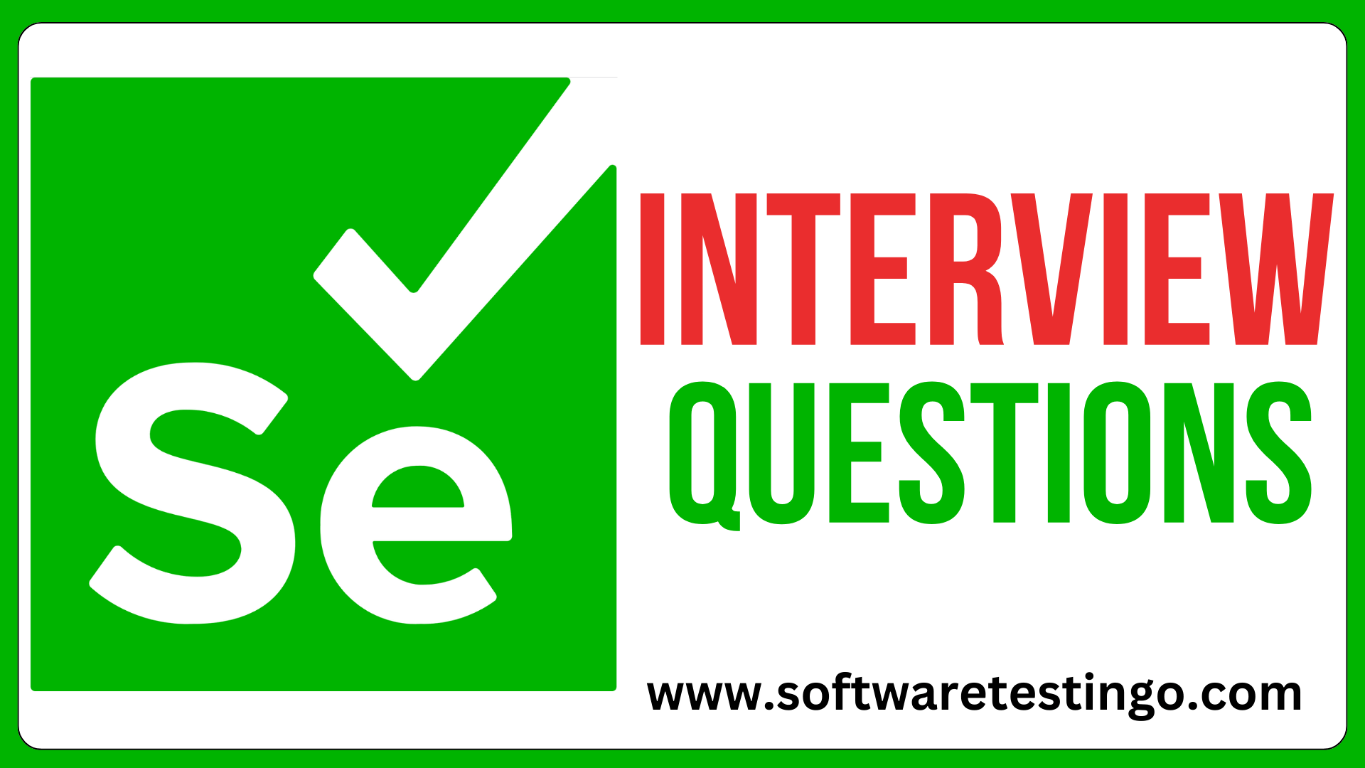 Selenium Tricky Interview Questions PDF for Experienced 2024 Selenium Tricky Interview Questions PDF for Experienced 2024